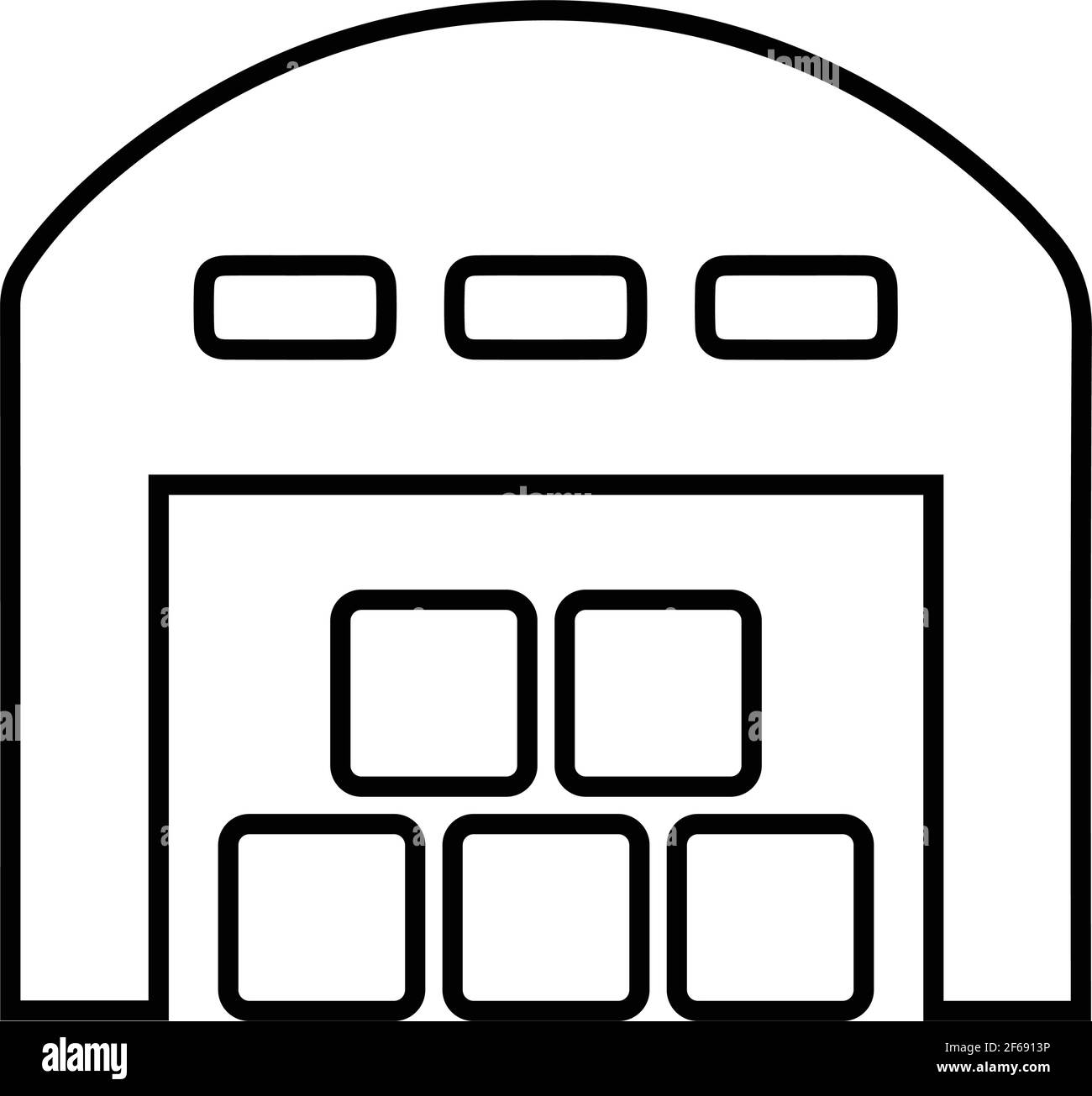 Storage, warehouse icon - Perfect use for print media, web, stock ...