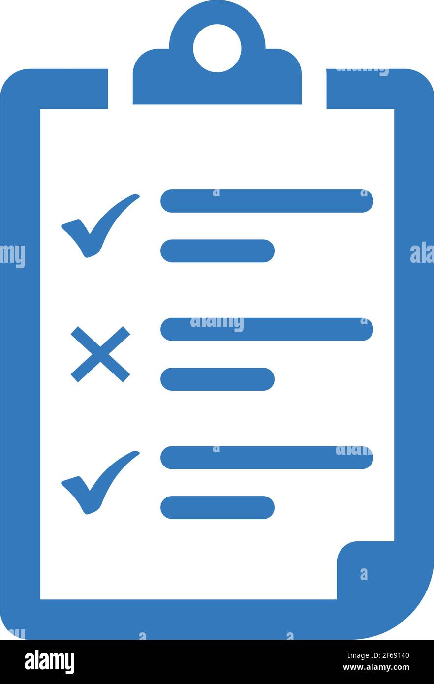 Checklist Icon Blue
