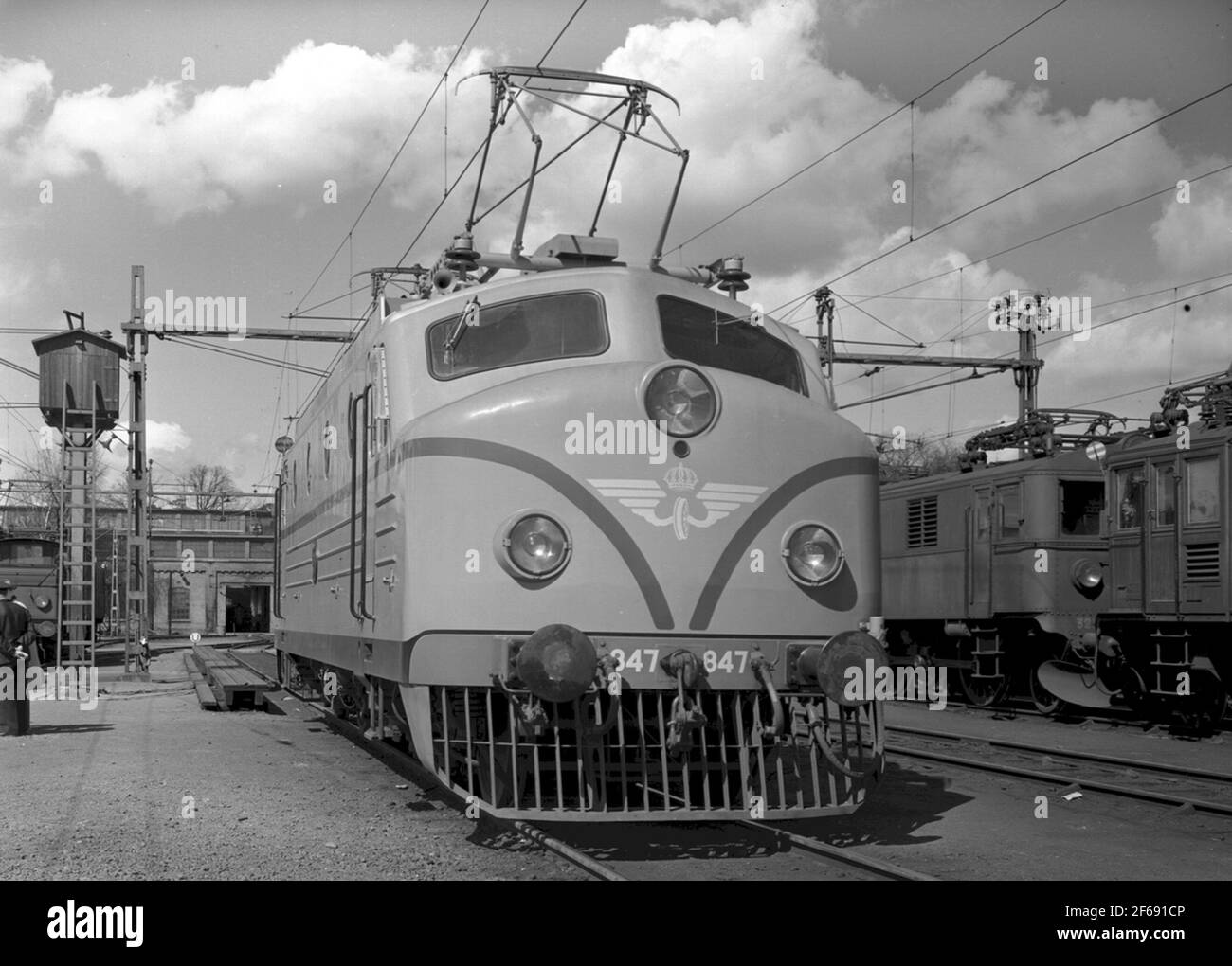 State Railways, SJ Ra 847 Stock Photo - Alamy