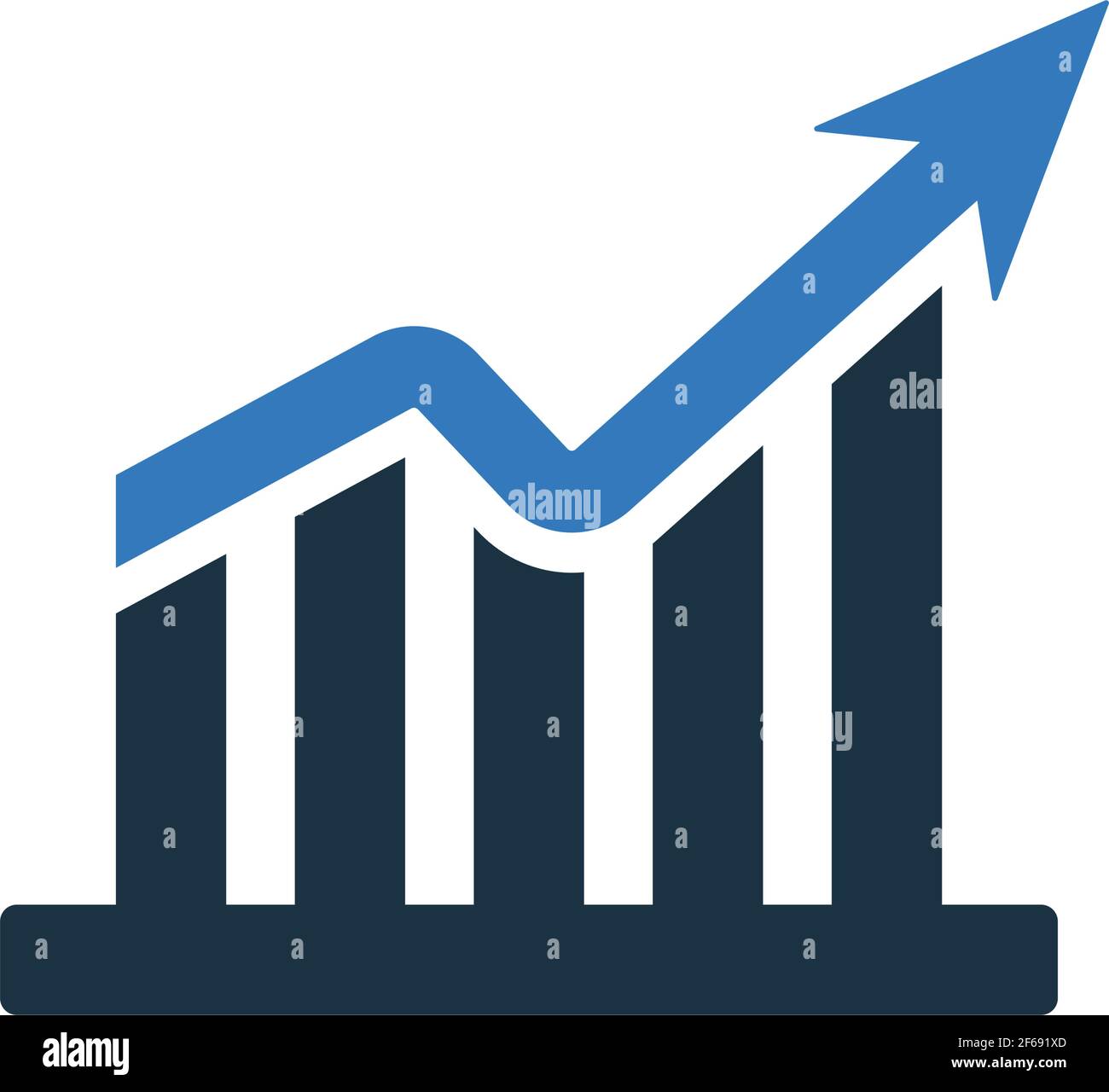 Statistics, business growth icon - Perfect use for print media, web ...