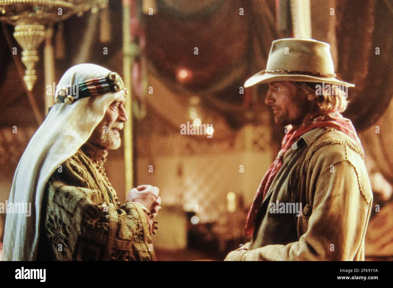 Omar Sharif, Viggo Mortensen, "Hidalgo" (2004). Photo Credit: Richard ...