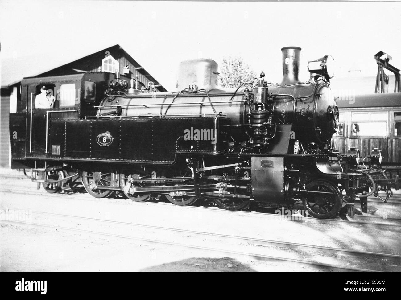 Gotland railways, GJ Lok 8 Stock Photo - Alamy