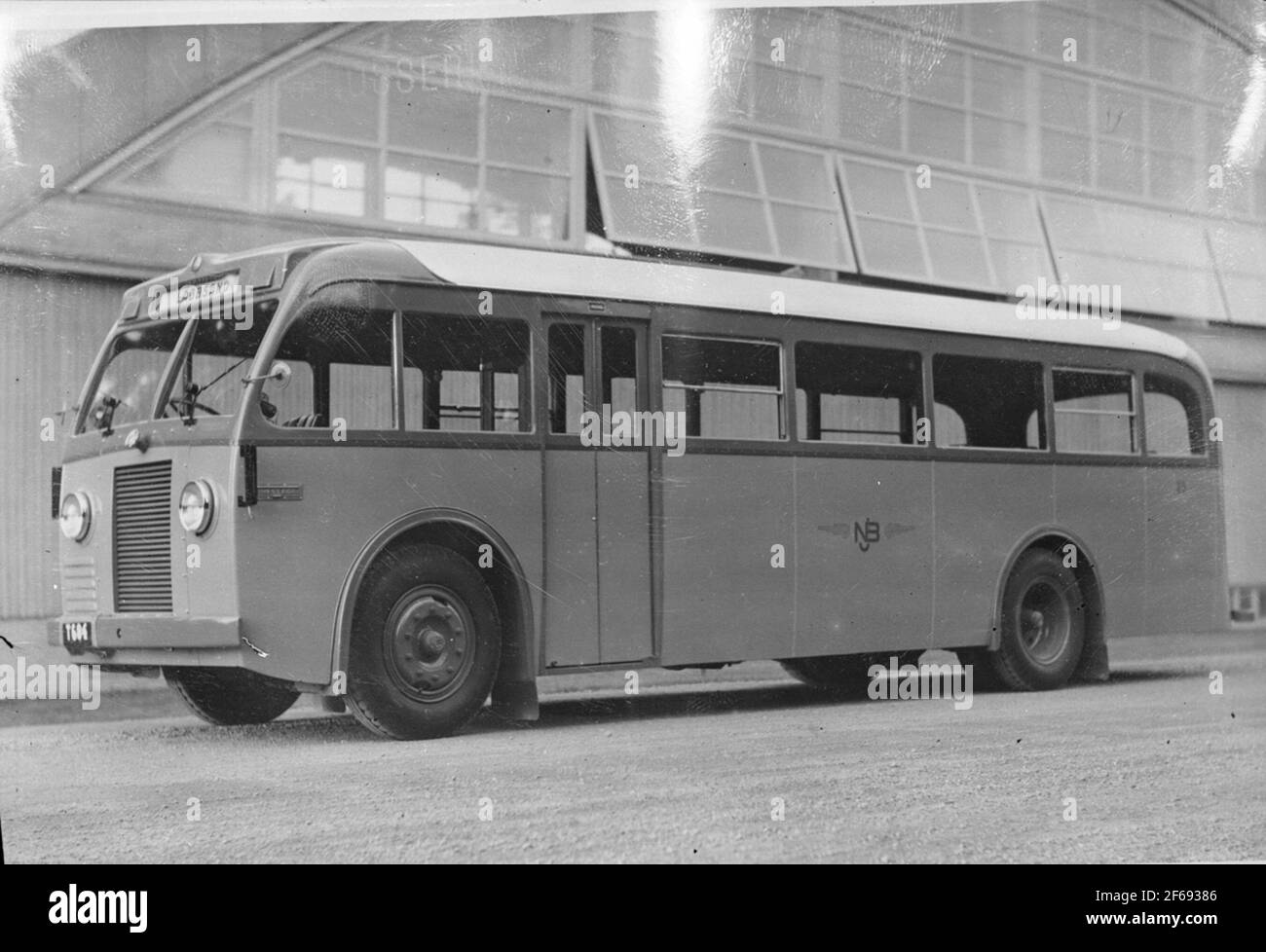 Nora Bergslags rail, NBJ, line bus for 38 people. Made from SKV in ...