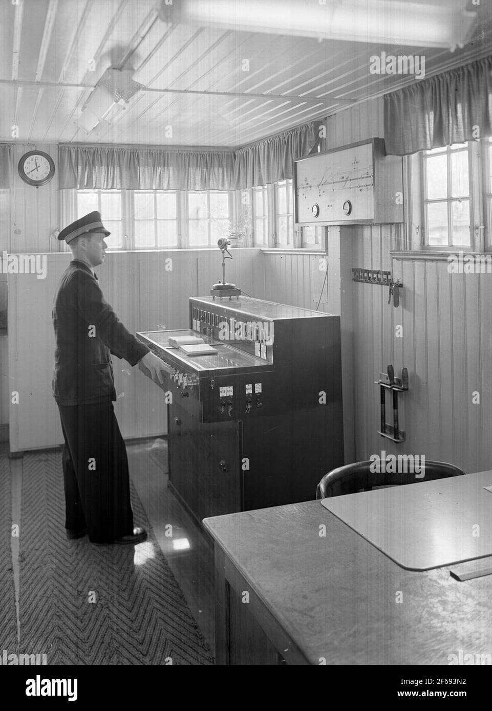 Interior switchgear Black and White Stock Photos & Images - Alamy