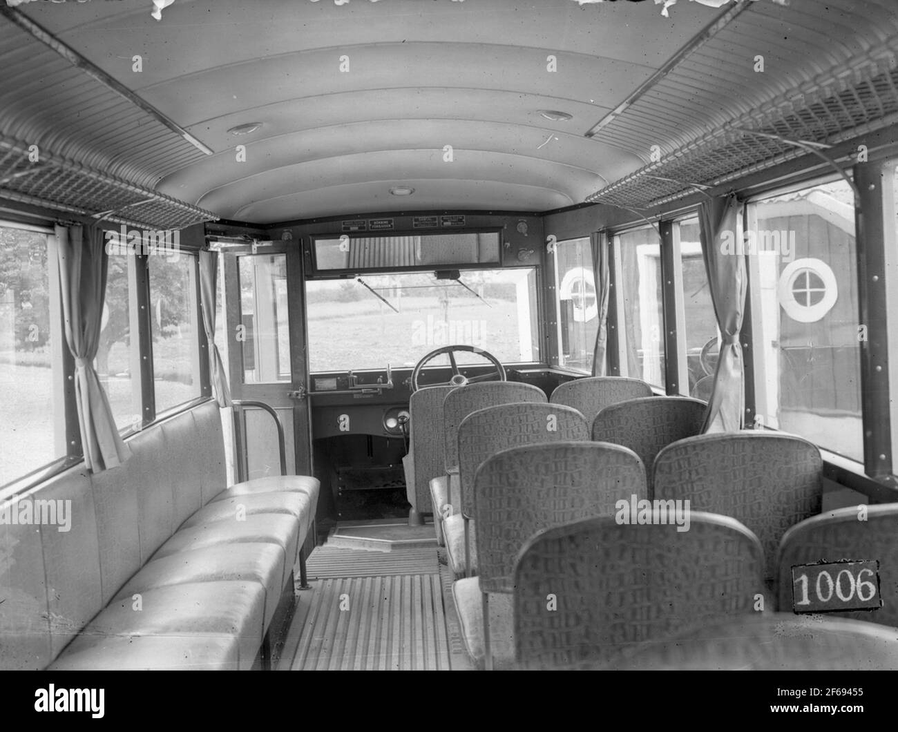 REO bus for Nora Bergslag's railway, NBJ 14. Manufactured at AB Swedish ...