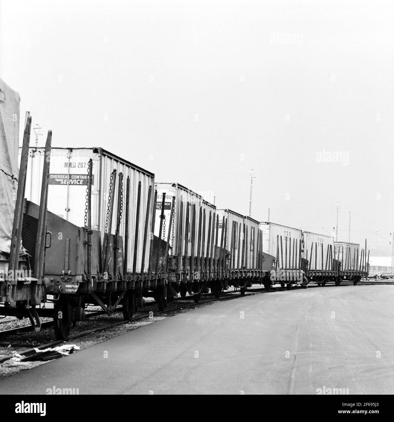 Gothenburg North, Container terminal Stock Photo - Alamy