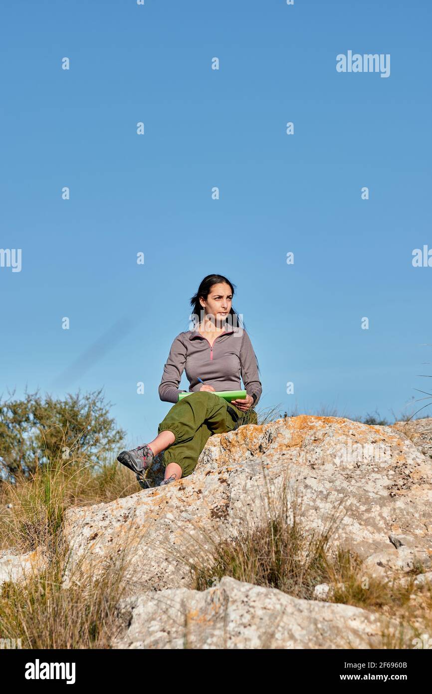 Young geographer hi-res stock photography and images - Alamy