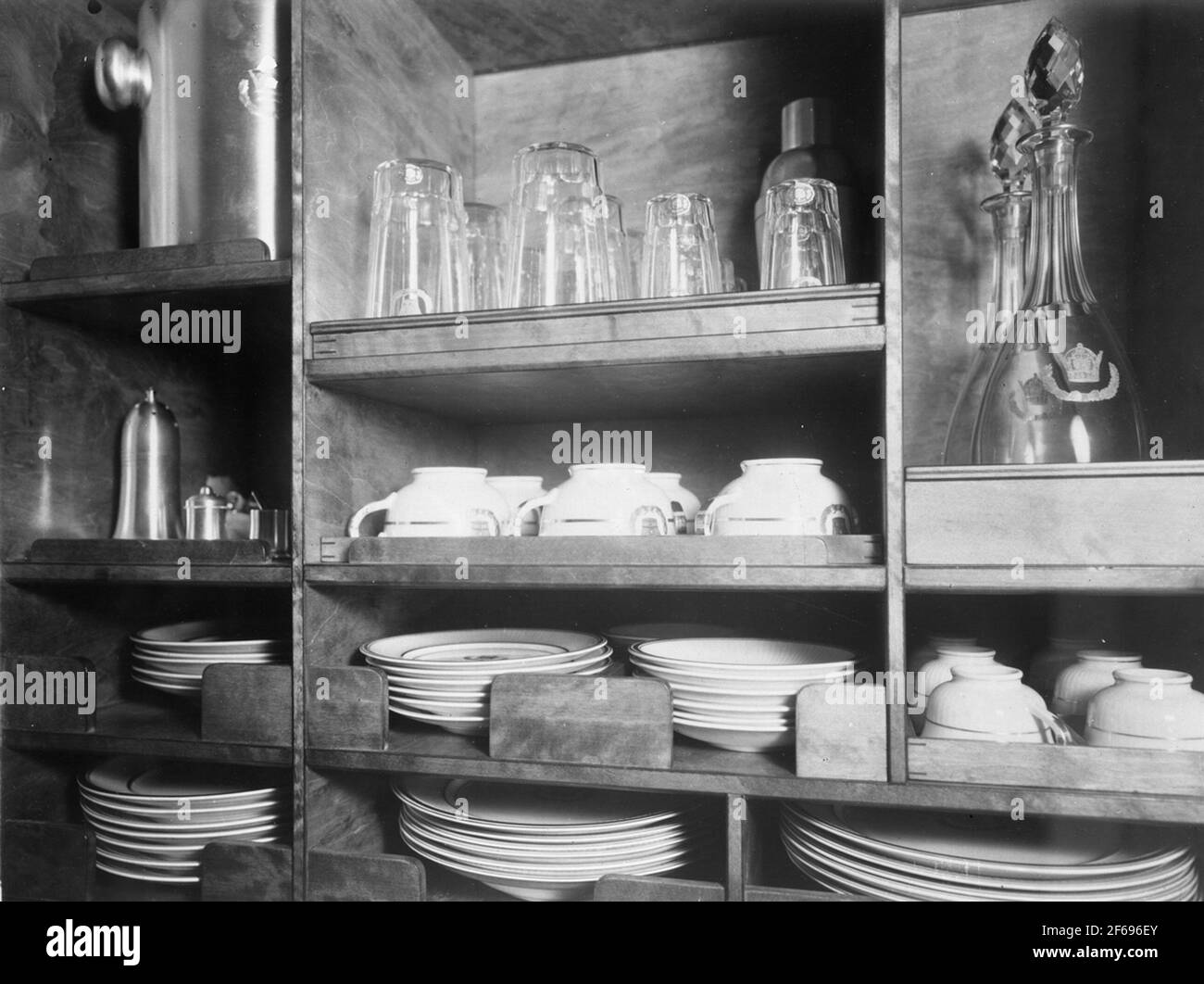 Salon wagn, sha of Persien Stock Photo - Alamy