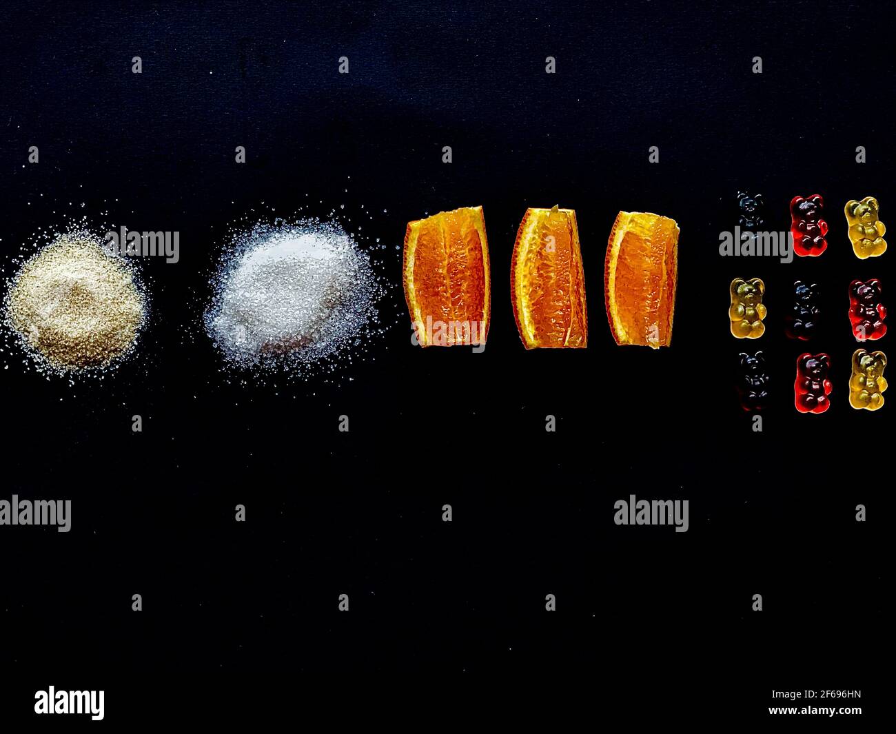 recipe for making jelly candies Stock Photo - Alamy