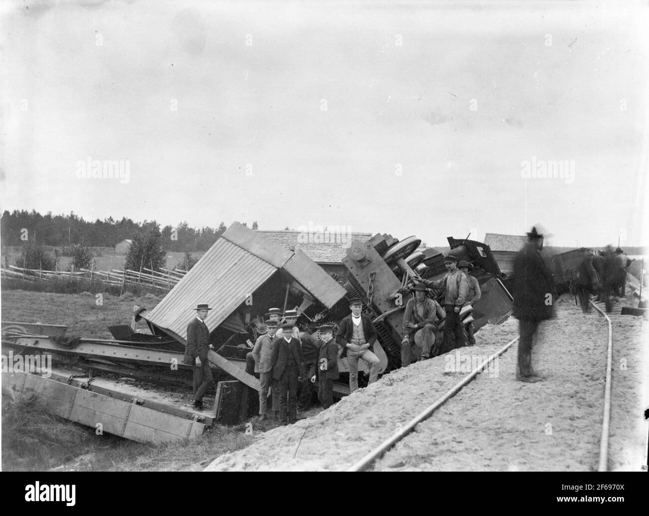 Derailment Black and White Stock Photos & Images - Alamy