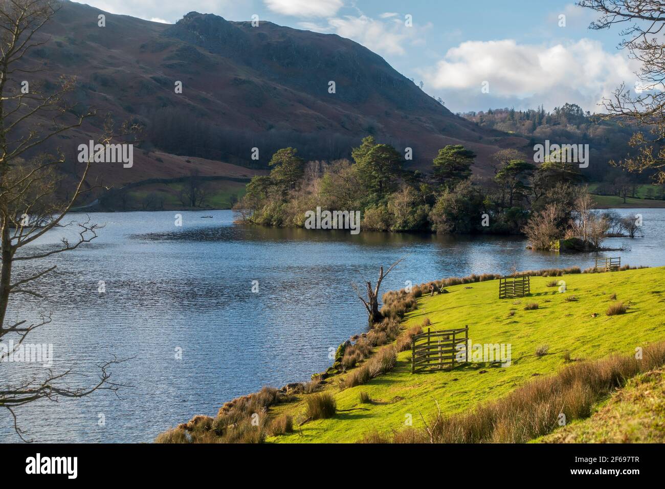 Rydal Water, Lake District National Park, Cumbria Stock Photo - Alamy