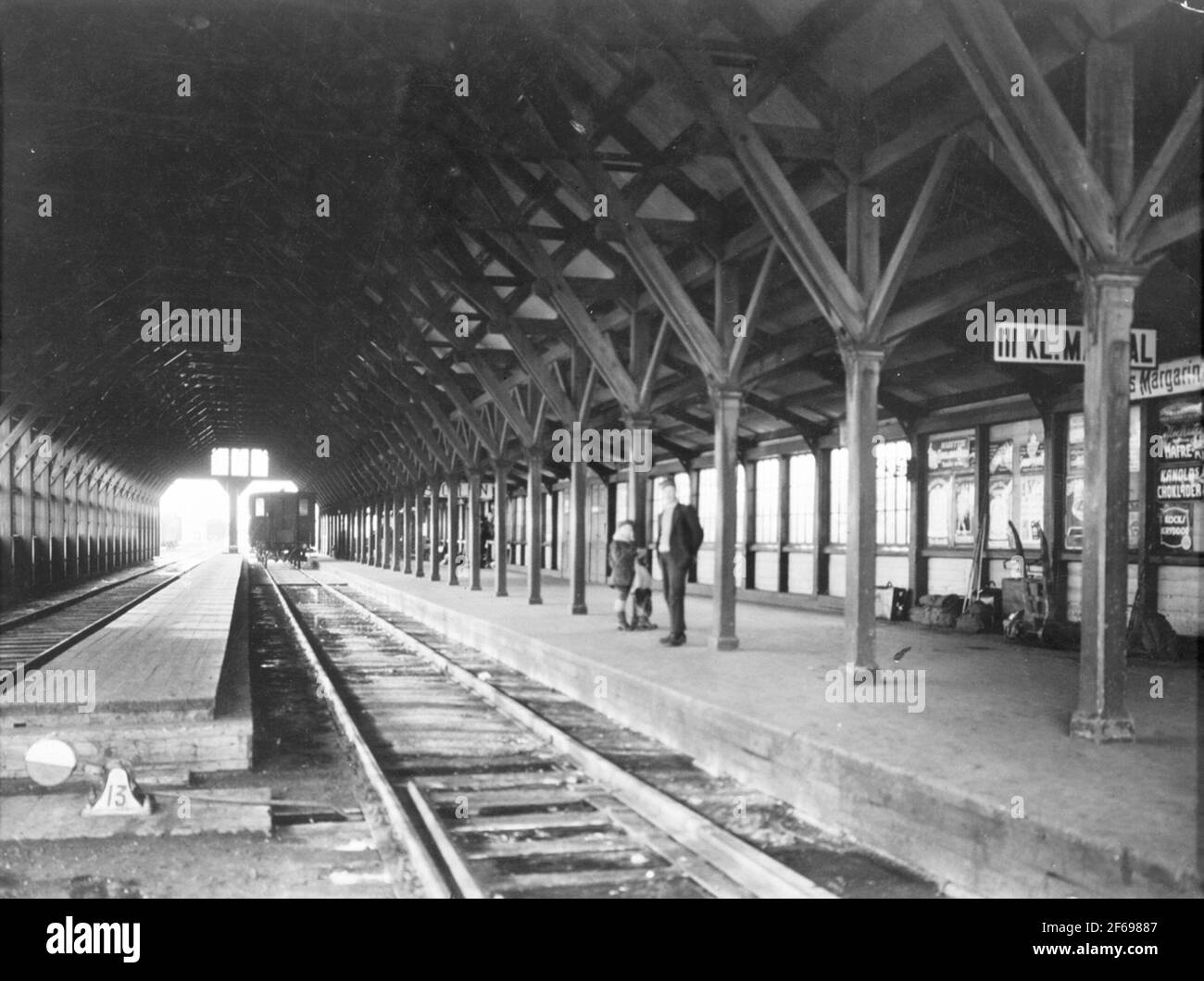 The station was put into service in 1881 Stock Photo - Alamy