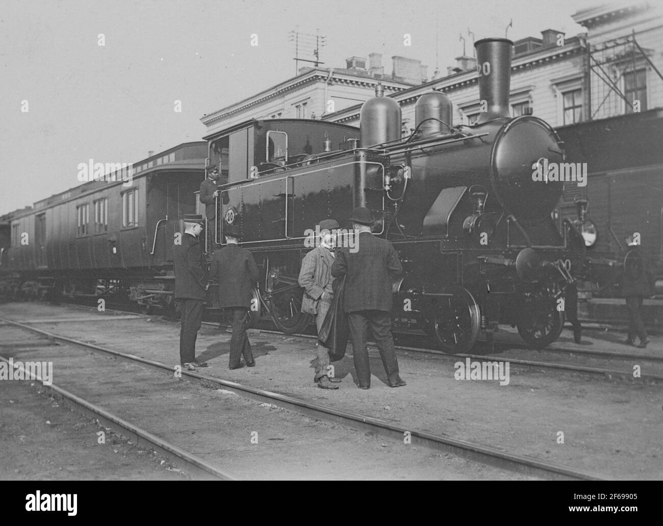 GBJ 20 with TrainGBJ, Gothenburg - Borås Railway Stock Photo - Alamy