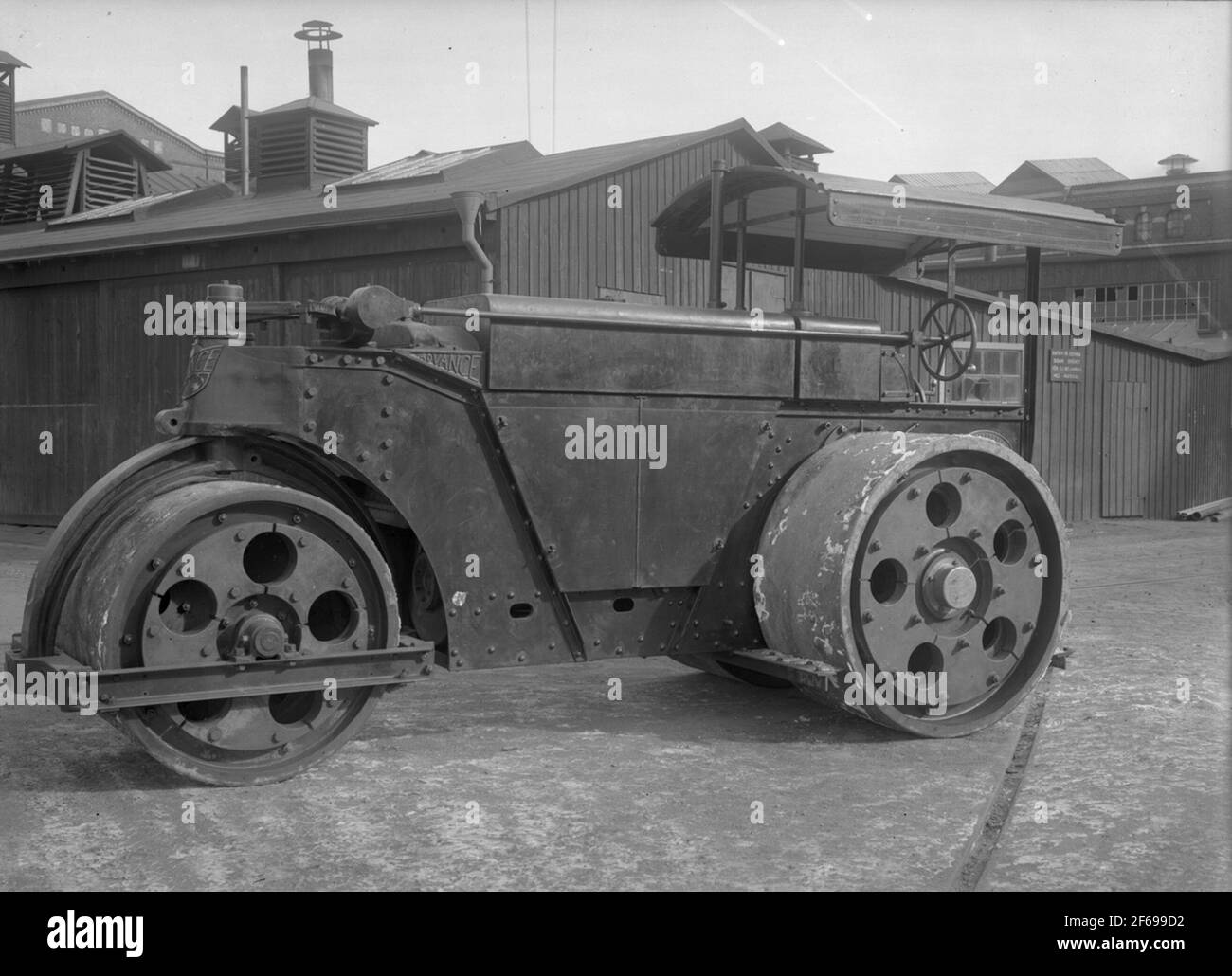 Engine roller "Advance Stock Photo - Alamy