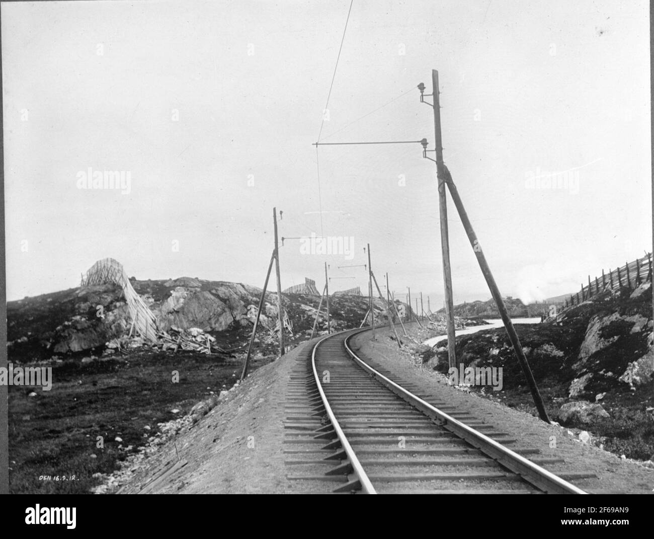 State Railways, SJ Electric Drift, Test Stretch on Malmbanan Stock ...