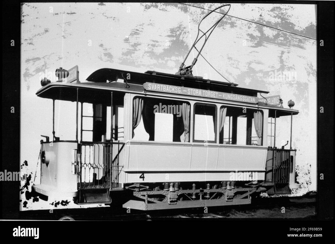 Uppsala Tramways, US tram 4 Stock Photo - Alamy