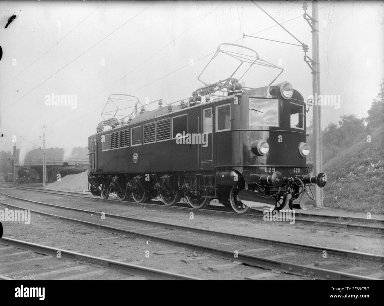 State Railways, SJ F 629. Trolley & Machine Factory ASJ Stock Photo - Alamy