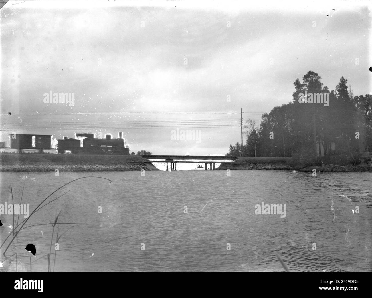 NVHJ Lok 21 by train on the line Stock Photo - Alamy