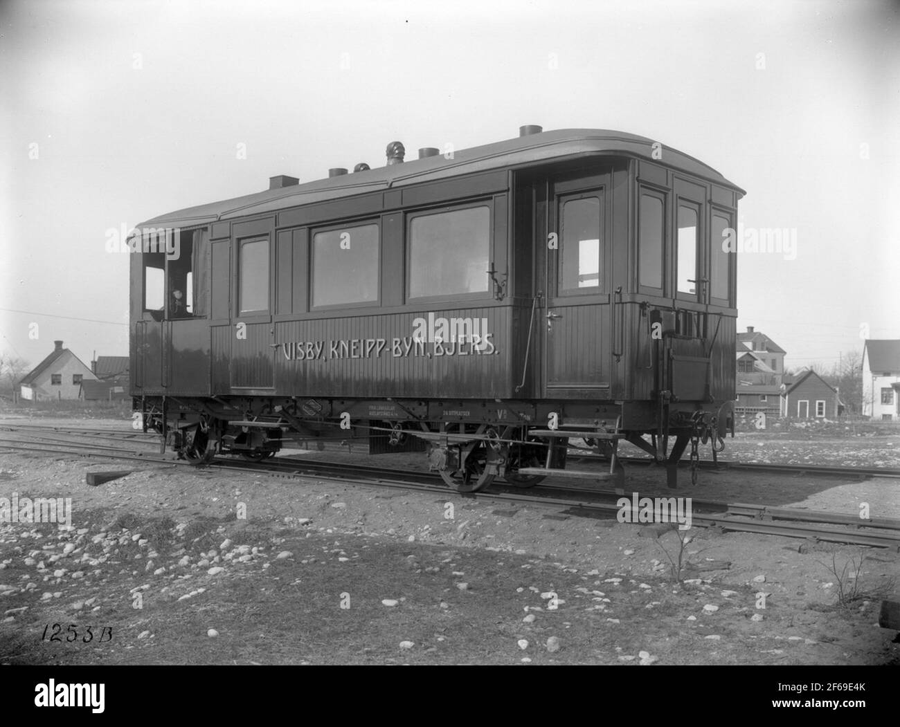 Vvbj feet. Manufactured by Arlöv workshop, manufacturing number 9. It ...