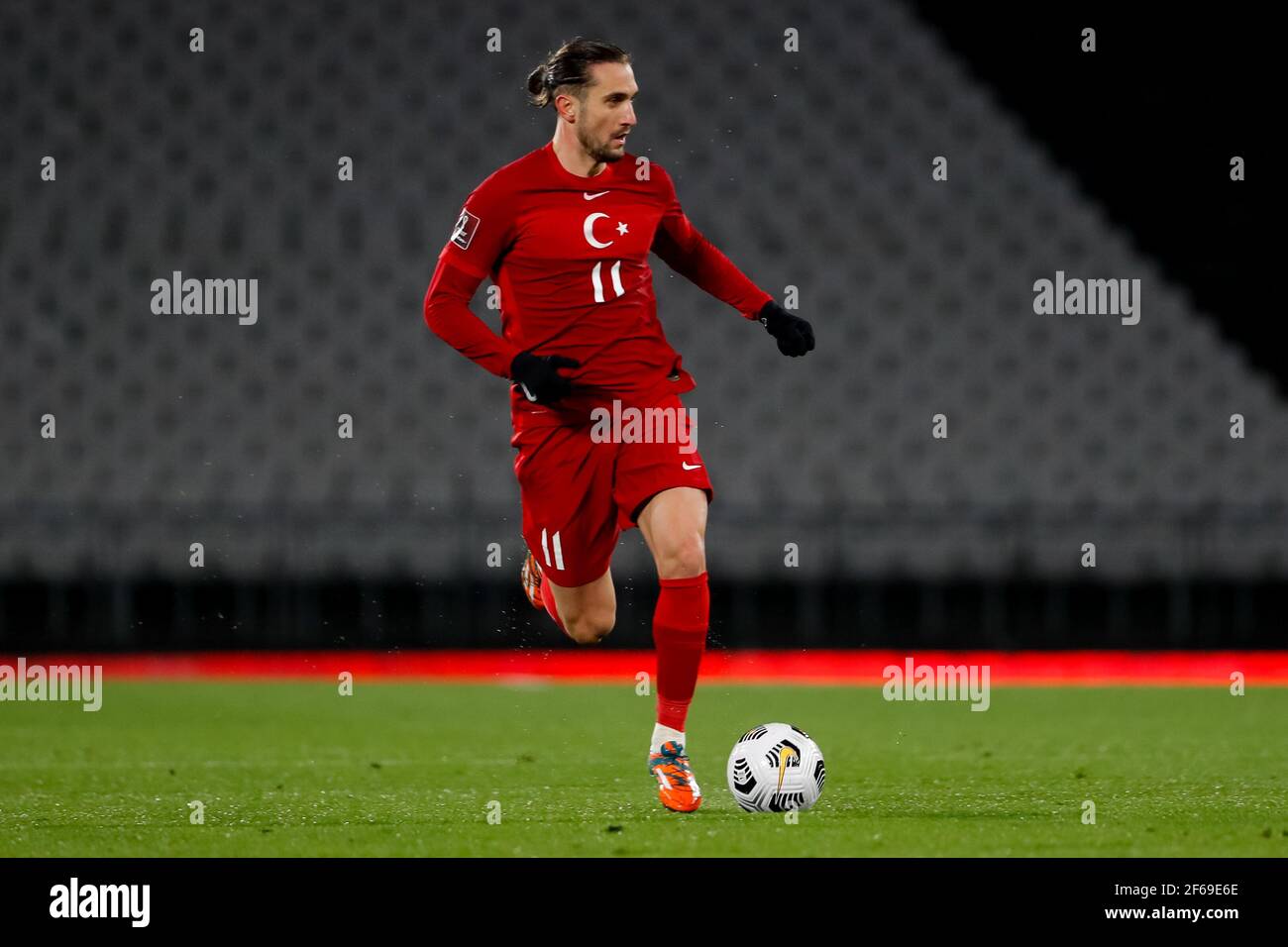 ISTANBUL, TURKEY - MARCH 30: Yusuf Yazici of Turkey during the World ...
