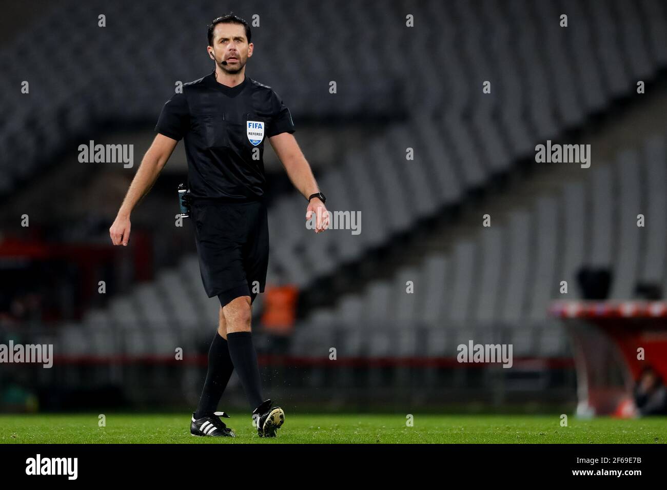 ISTANBUL, TURKEY - MARCH 30: referee Daniel Stefanski during the World ...