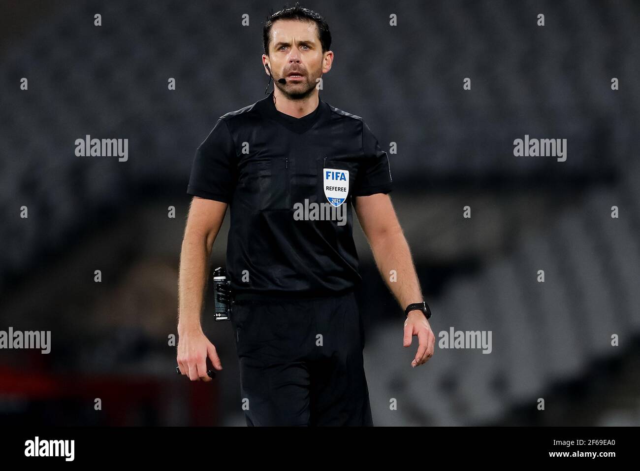 ISTANBUL, TURKEY - MARCH 30: referee Daniel Stefanski during the World ...