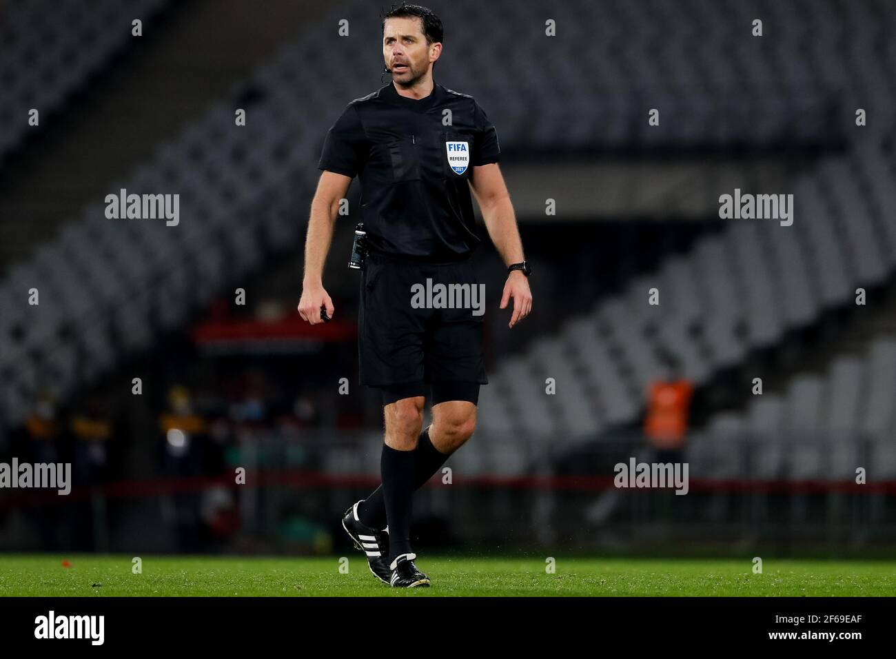 ISTANBUL, TURKEY - MARCH 30: referee Daniel Stefanski during the World ...