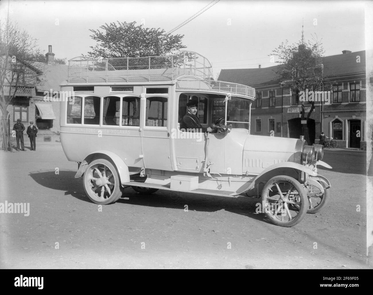 A commuter bus Black and White Stock Photos & Images - Alamy