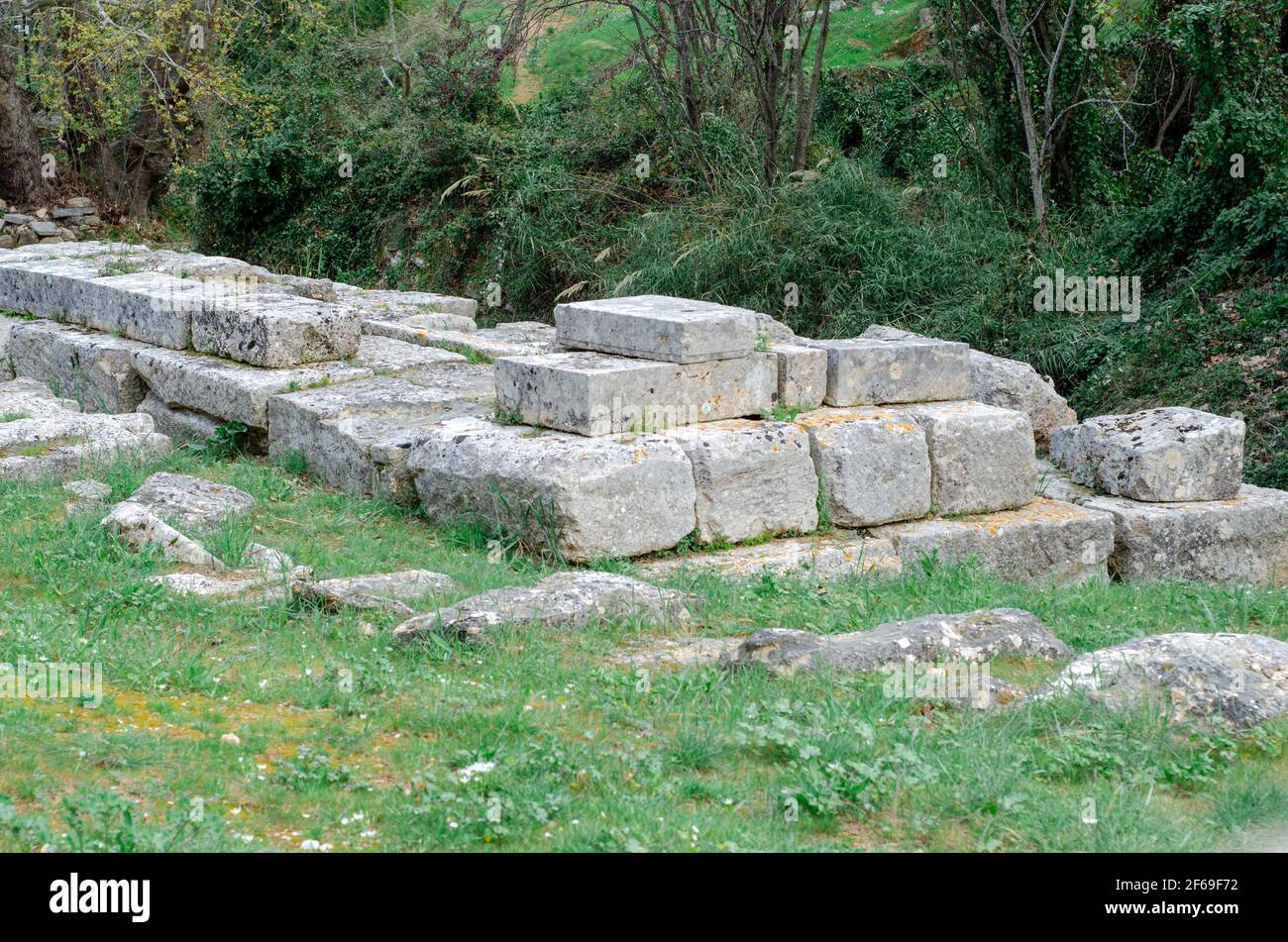The Amphiareion of Oropos Greece Stock Photo - Alamy