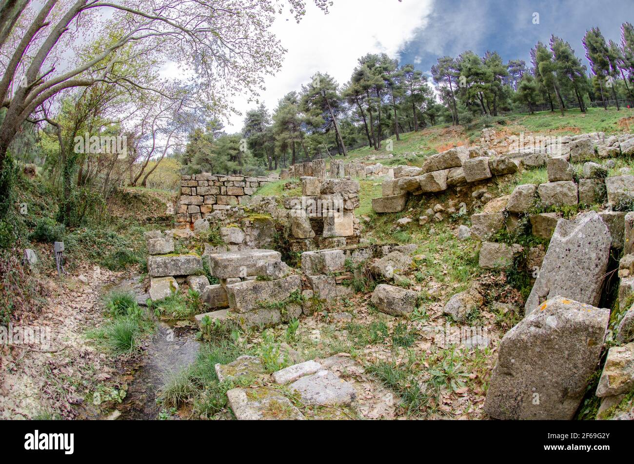 The Amphiareion of Oropos Greece Stock Photo - Alamy