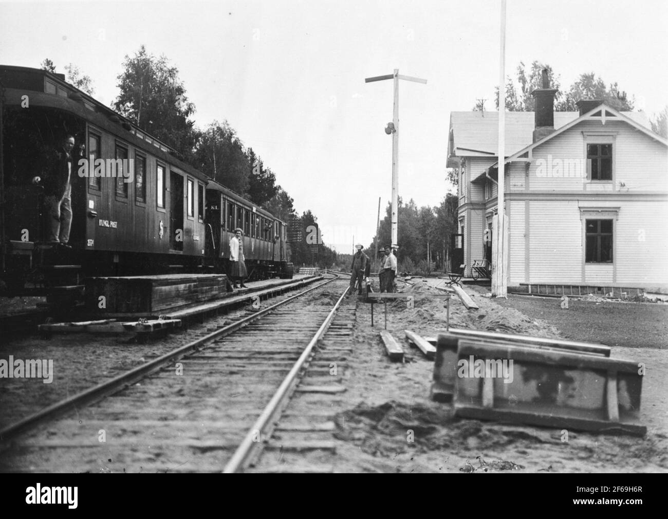 The station was put into service in 1896 Stock Photo - Alamy
