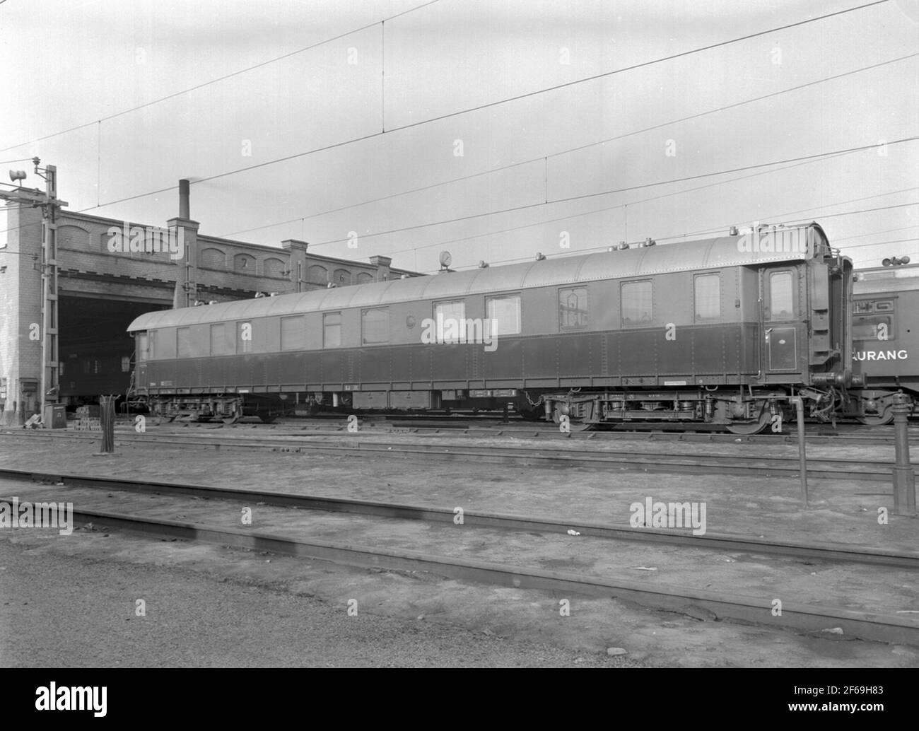 H.m. King Gustav VI Adolf's cart. SJ AO3 2904 Stock Photo - Alamy