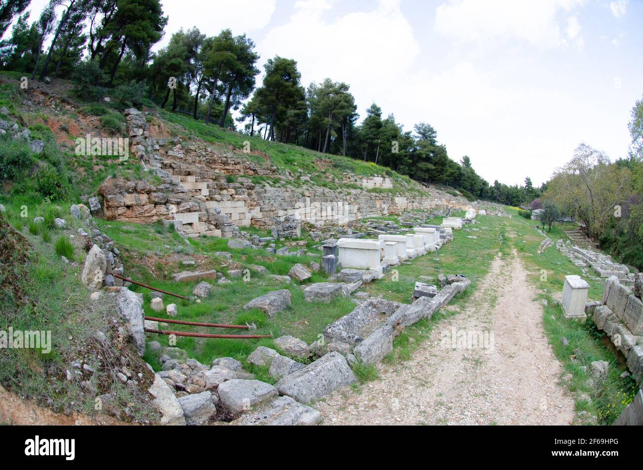The Amphiareion of Oropos Greece Stock Photo - Alamy