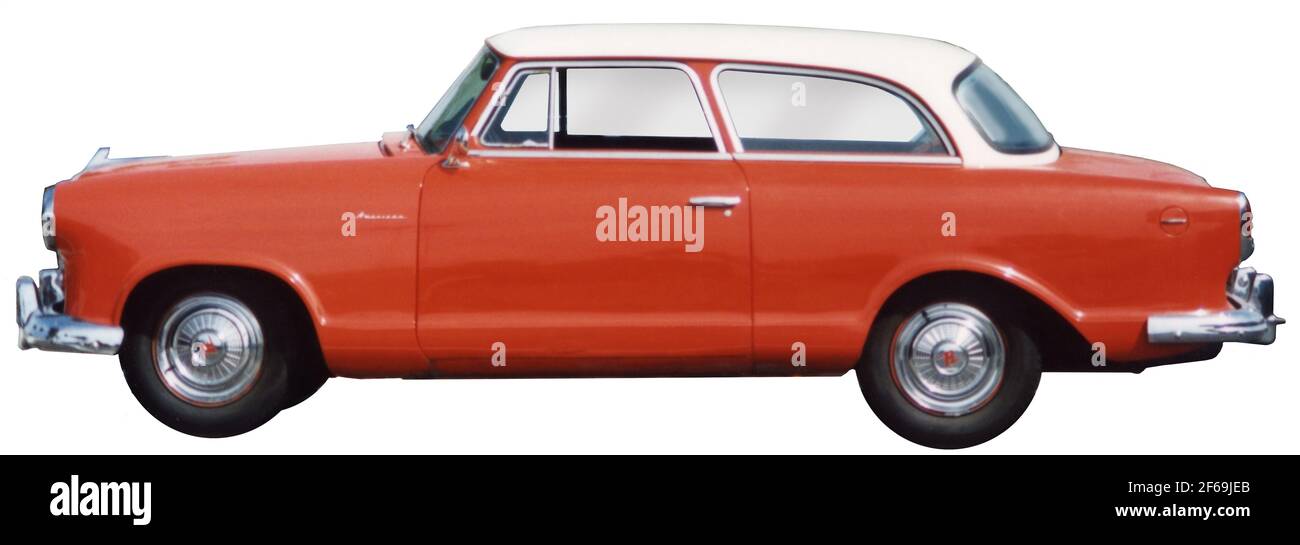 A red 1959 Rambler American Stock Photo - Alamy