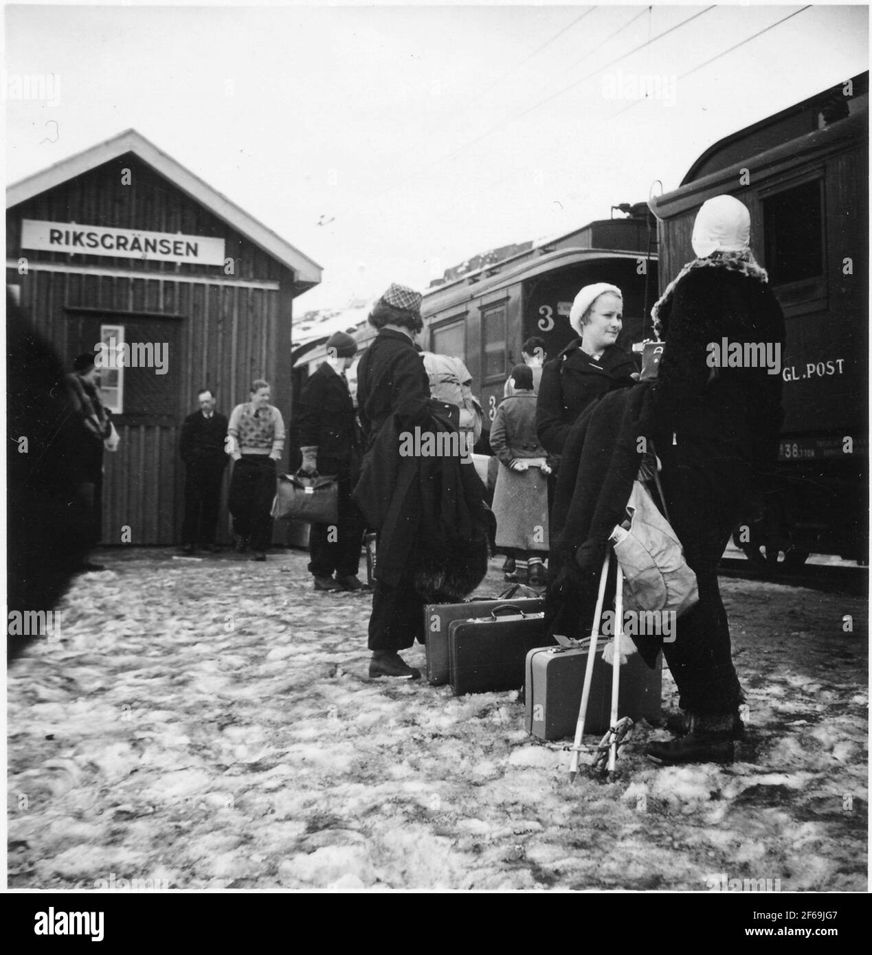 The stop at the national border Stock Photo - Alamy