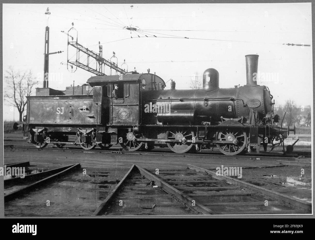 The state's railways, SJ Ka3 1551 Stock Photo - Alamy