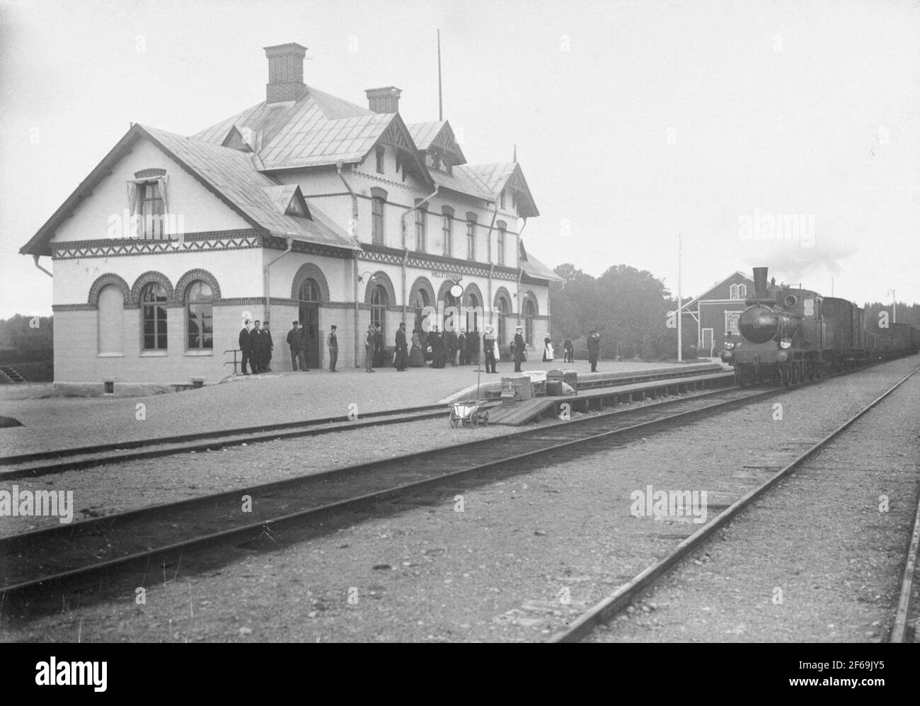 Ehrj 1 .station house in stone from 1902. 40 m Lastkaj 1926 .HRJ ...