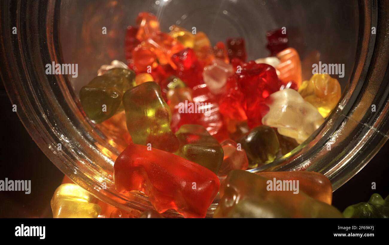 Green jelly babies gummy hi-res stock photography and images - Alamy