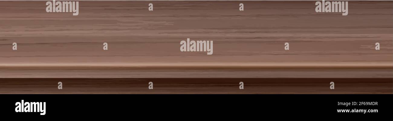 Large table top, solid wood texture, white background - Vector ...