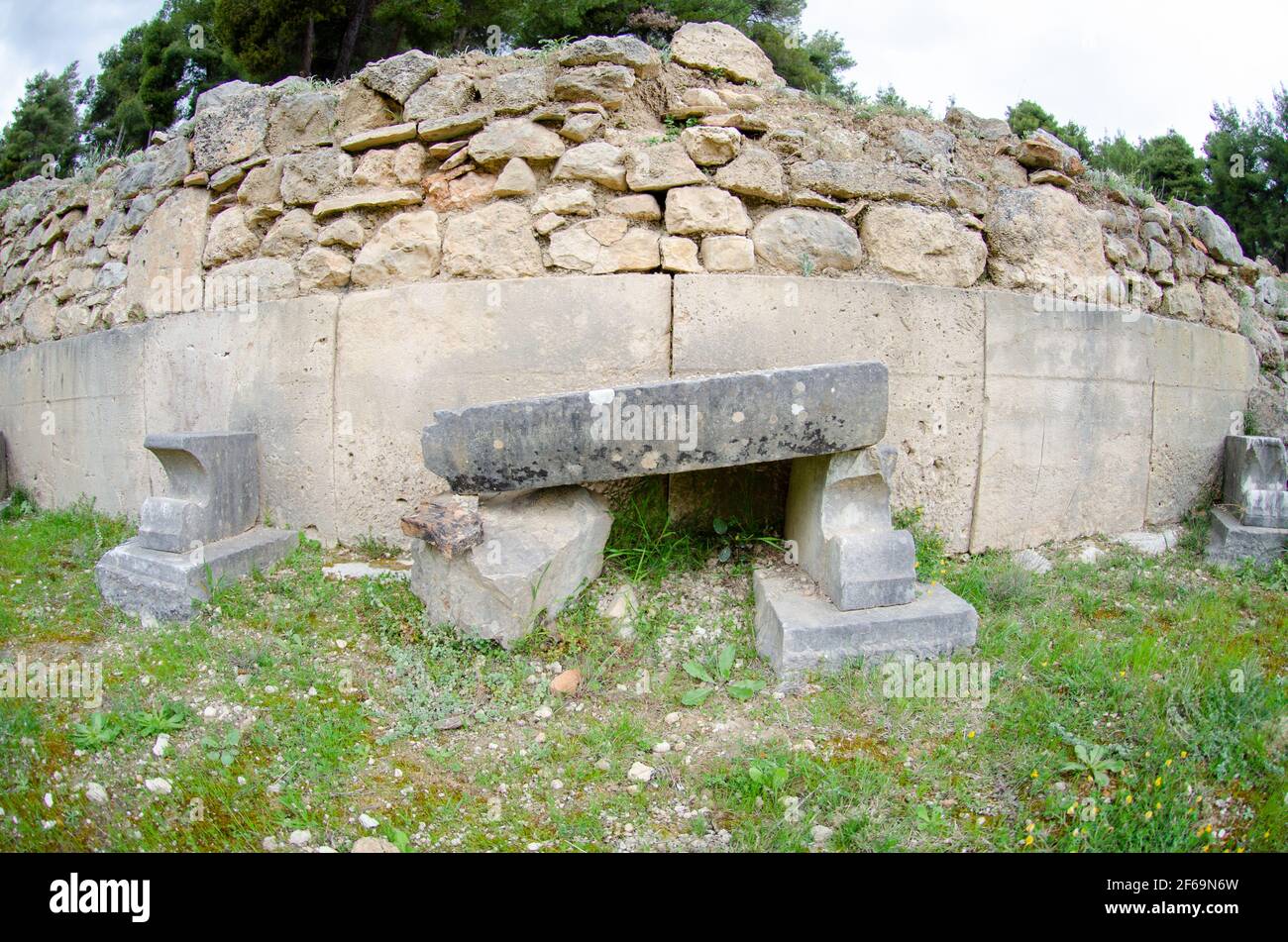 The Amphiareion of Oropos Greece Stock Photo - Alamy