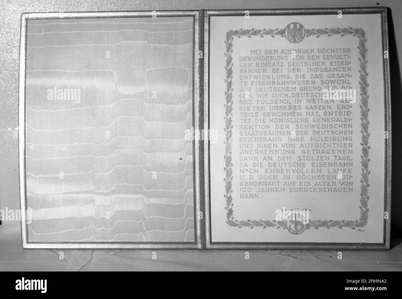 Address of Dr's 100: Anniversary Stock Photo - Alamy