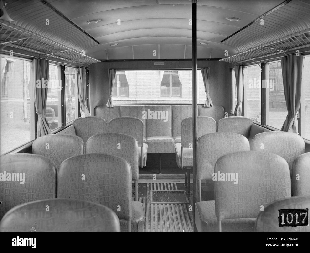Reo-bus Nora Bergslags Railway, NBJ 15. Manufactured by AB Swedish ...