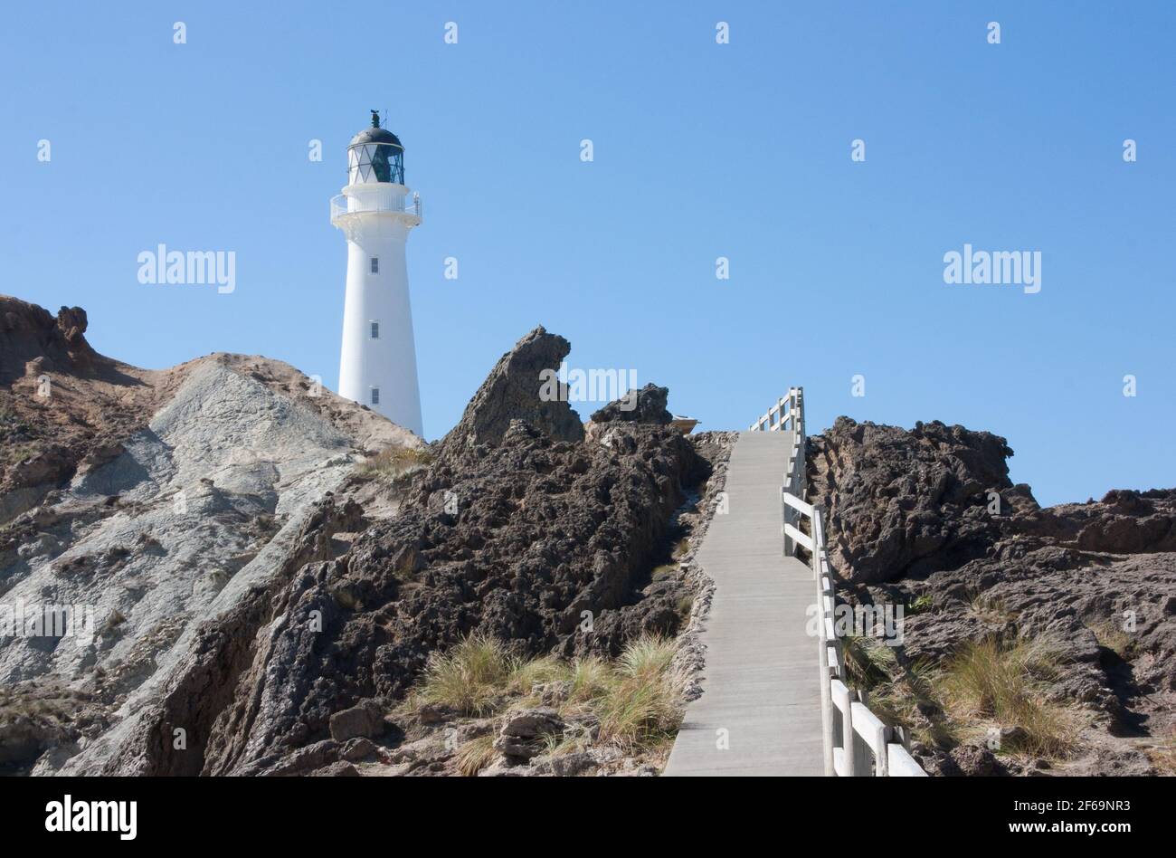 Castlepoint beach hi-res stock photography and images - Alamy