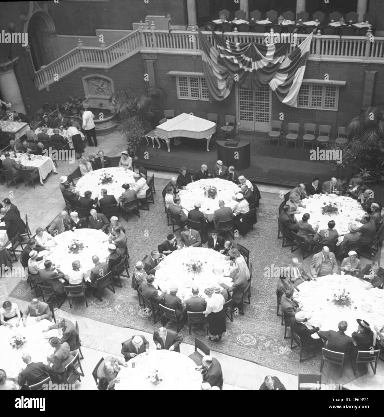 Joint Finish Lunch at Grand Hotel Royal Stock Photo - Alamy