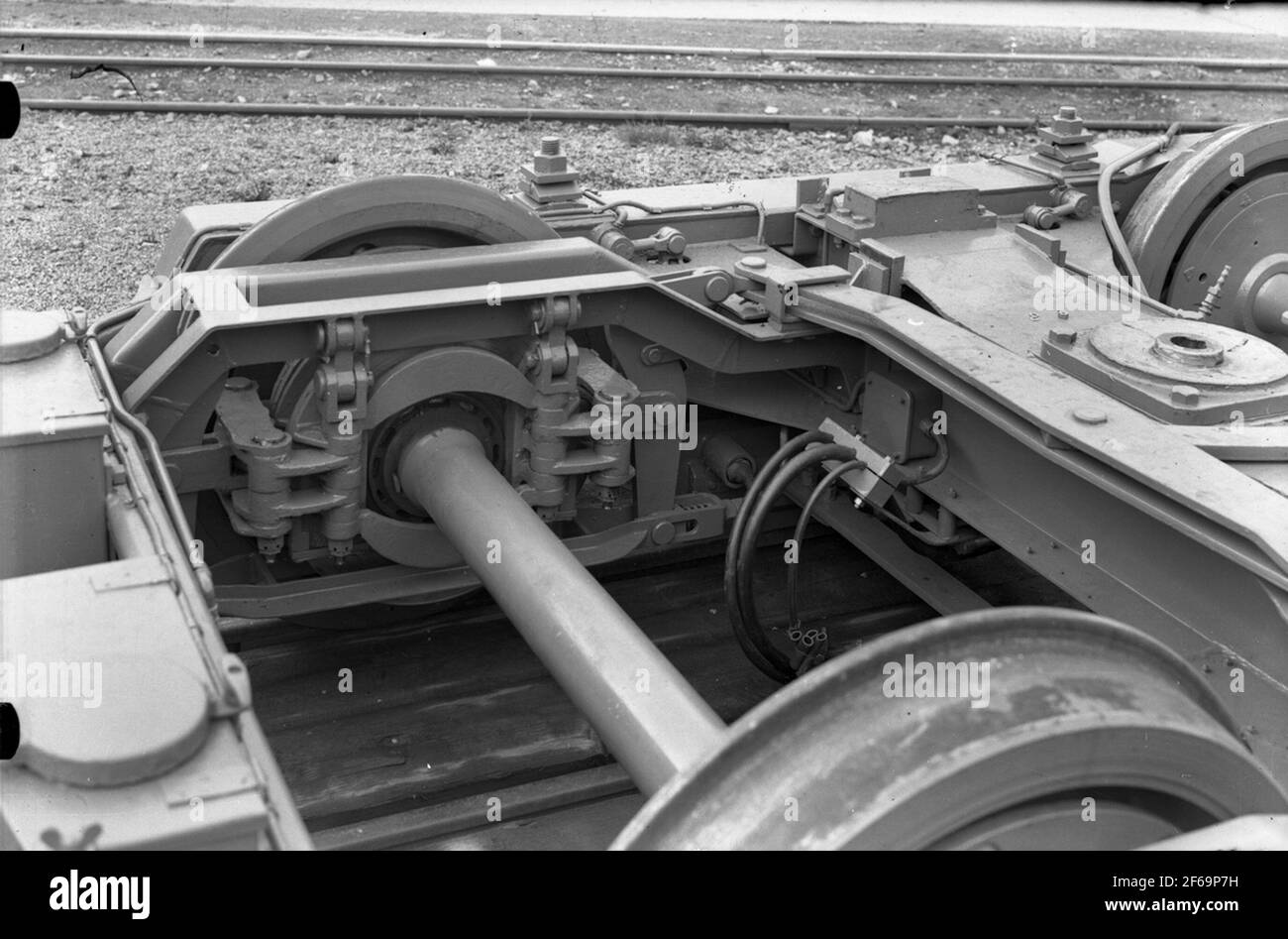 Detail of brake disc, bogie to maneuver Stock Photo - Alamy