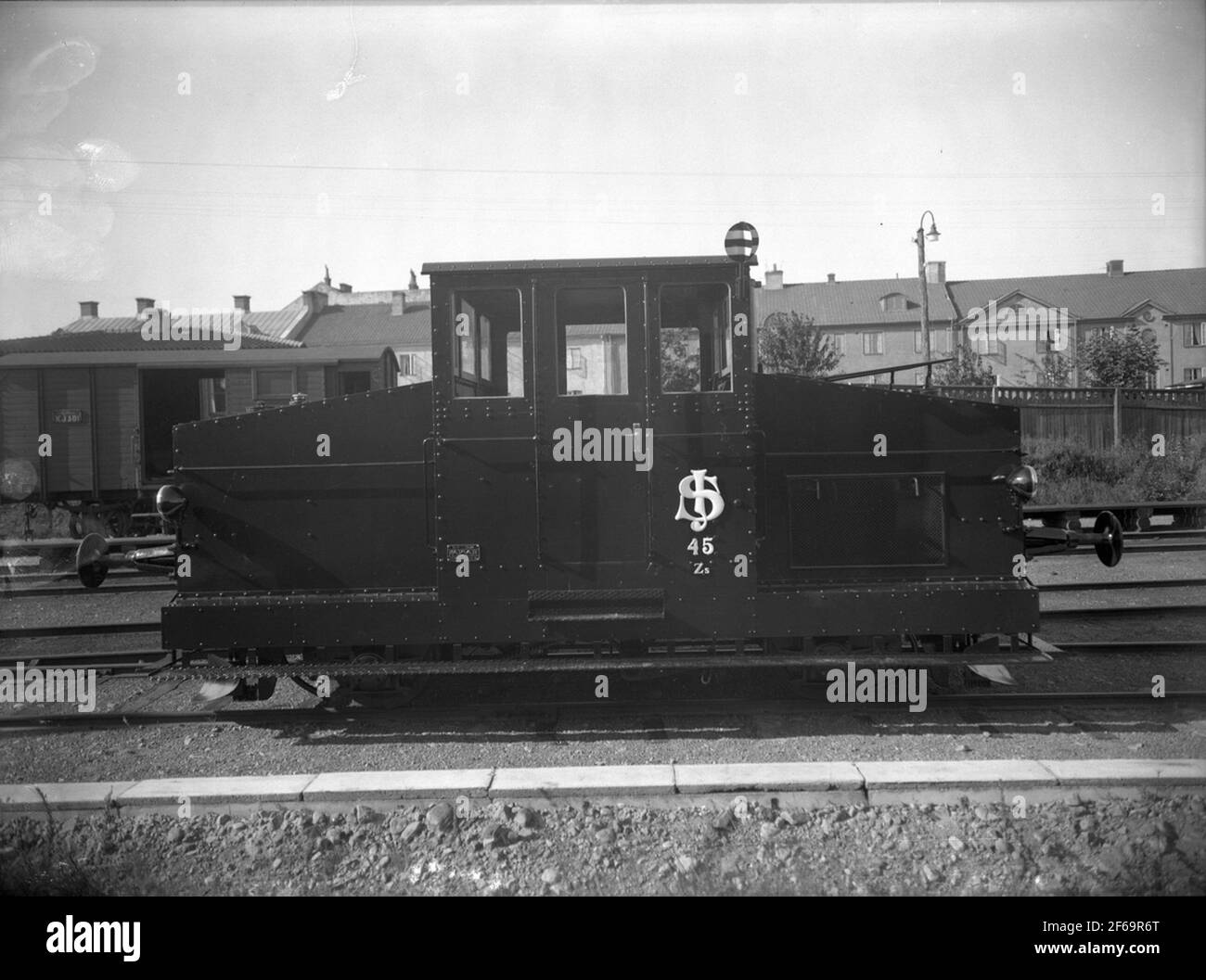 The state's railways, SJ ZS 45 Stock Photo - Alamy