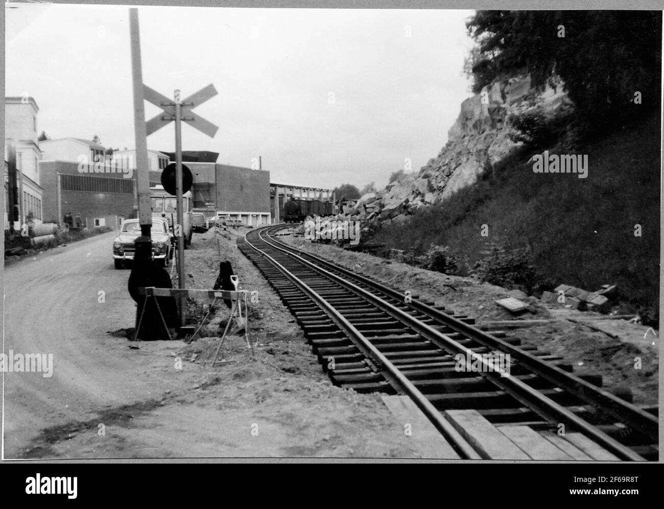 Railway Bom in Overum Stock Photo - Alamy