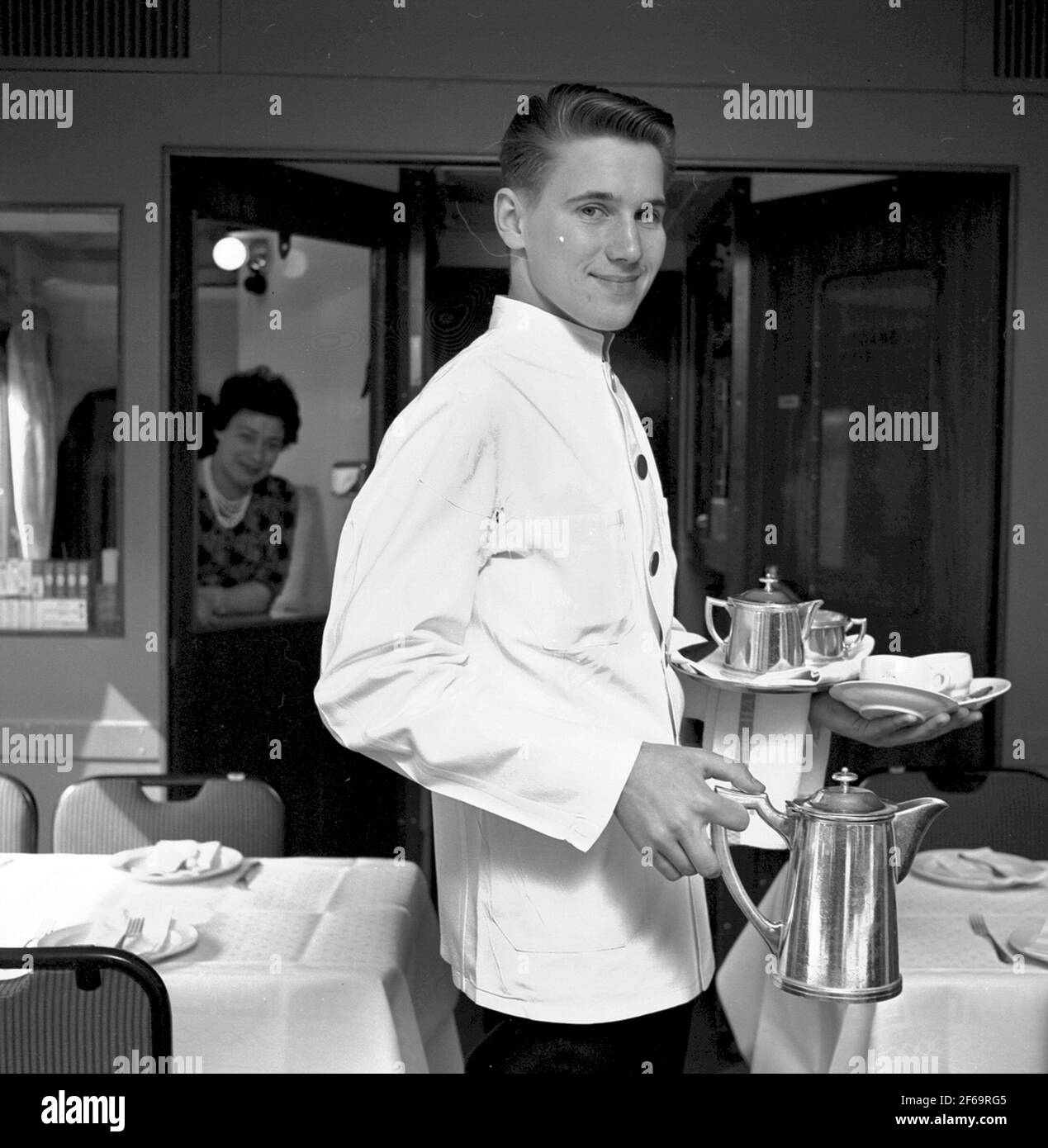 Restaurants meals Black and White Stock Photos & Images - Alamy