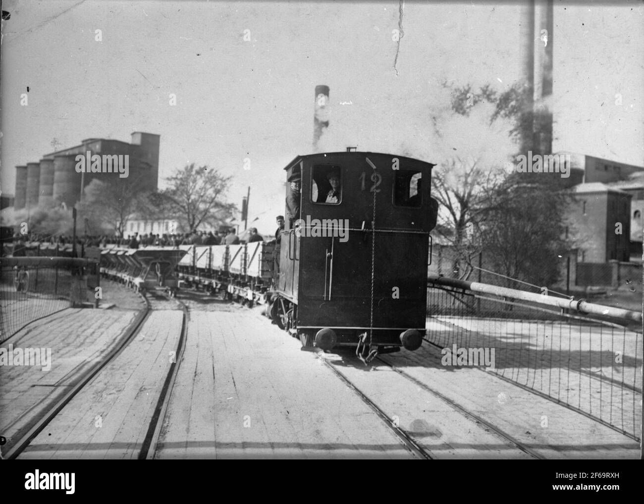 Skåne cements Lok 12 Stock Photo - Alamy