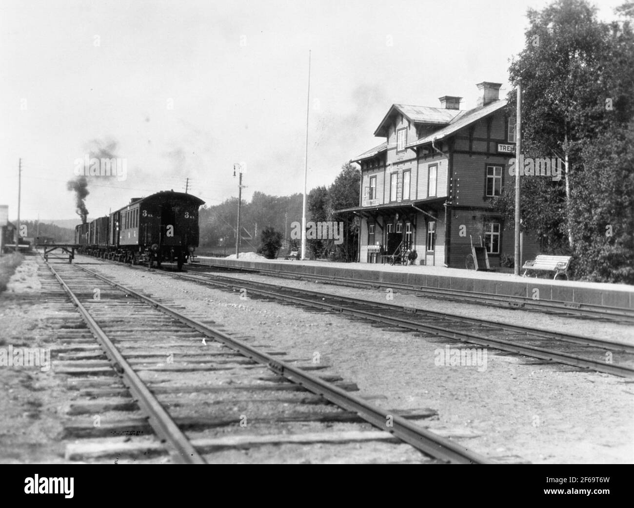 The station was put into service in 1891 Stock Photo - Alamy